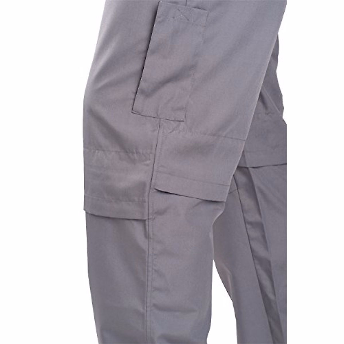 KNG Mens Vented Active Chef Pant, Black, L