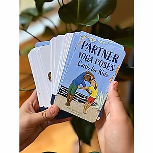 Partner Yoga Poses Cards for Kids - for Play Therapy, Brain Breaks, Classroom Yoga, Yoga for Families, Elementary PE Class, Yoga Games, Preschool Yoga, Kids Yoga Class, or Mommy Me Yoga