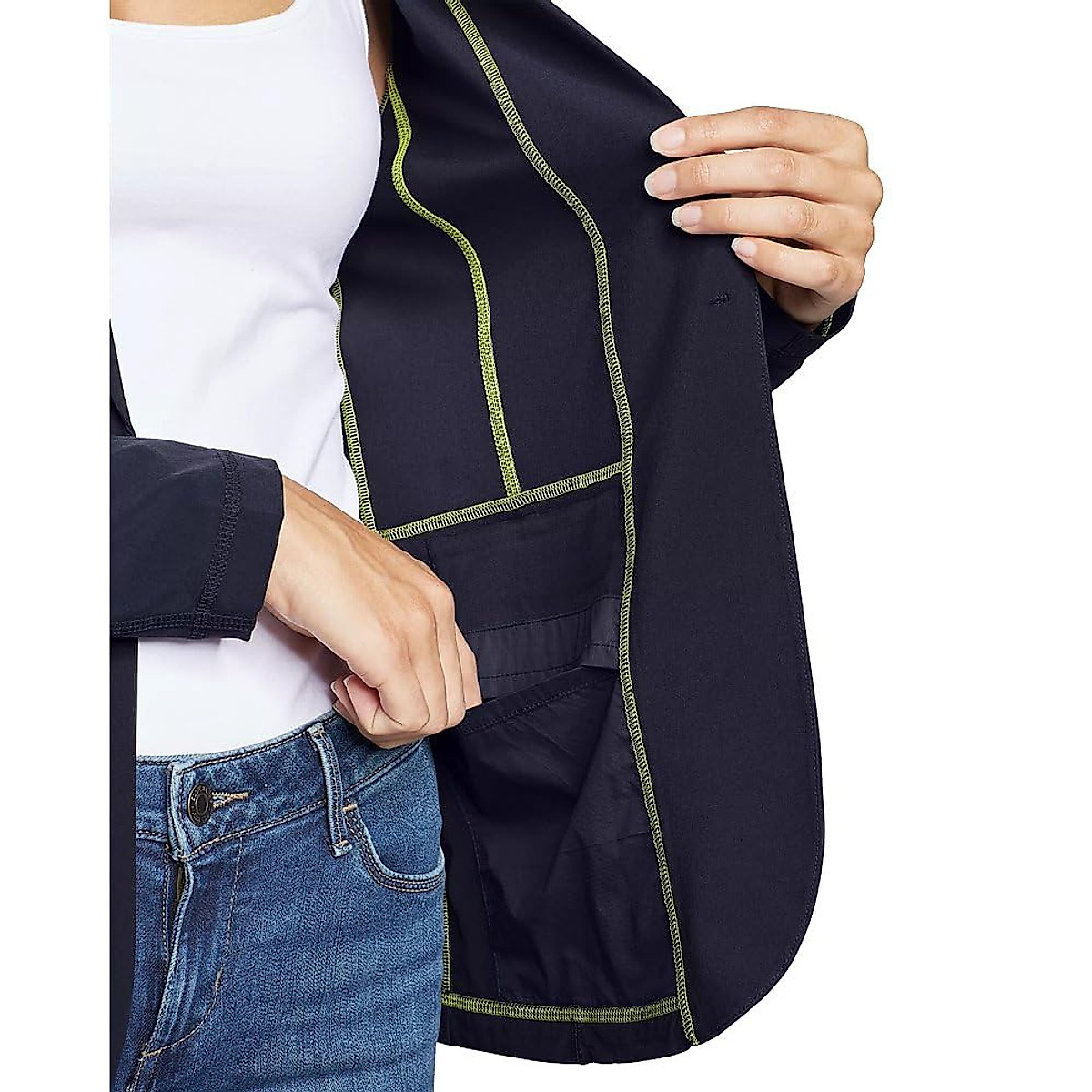 Eddie Bauer Women's Departure Blazer, Black, 10