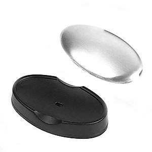 2 Pack Stainless Steel Soap Bar Magic Odor Remover Eliminating Smell Like Onion, Fish or Garlic