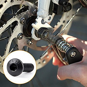 VIGRUE 610PCS 14.9 Grade Alloy Steel M3 Button Hex Head Cap Screws M3 x 4/5/6/8/10/12/14/16/18/20/25mm Machine Screws Bolts Nuts Washer Assortment Kit