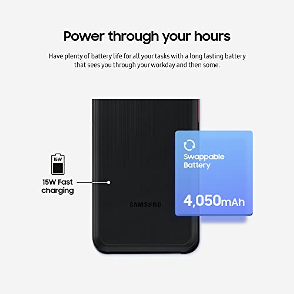 SAMSUNG Galaxy XCover6 Pro 5G | Rugged (IP68 Rated) Unlocked (Verizon, AT&T, T-Mobile, US Cellular) | Dual Sim (1 Nano + 1 eSIM) | 128GB | US Version (2022 Model) | Black (SM-G736UZKEXAA)