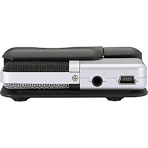 Samson Go Mic Portable Clip-on USB Condenser Microphone (Titanium)- USB 2.0 Hub with Individual LED lit Power Switches + Cleaning Cloth – Deluxe Bundle Great for Podcasting and Field Recording