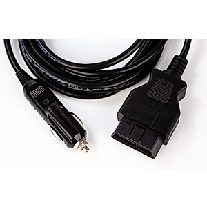 OBD2 Male to Cigarette Lighter Memory Saver Adapter Cable Car OBDII Emergency Power Supply Cable