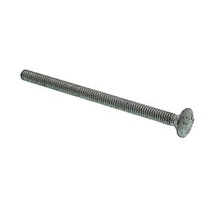 Prime-Line 9062566 Carriage Bolts, 1/4 In.-20 X 4 In., A307 Grade A Hot Dip Galvanized Steel (50 Pack)