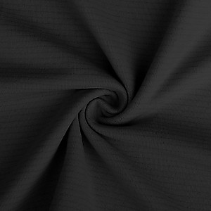 MathCat Workout Shirts for Women,Workout Tops for Women Short Sleeve,Yoga T Shirts for Women,Breathable Athletic Gym Shirts Black