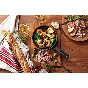 staub Skillet 40501-145 Skillet Gray 6.3 inches (16 cm) Frying Pan, Enameled Casting, Iron, Induction Compatible, Japanese Authentic Product