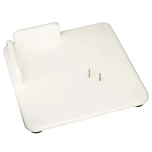Sammons Preston Hi-D Paring Board, Single Handed Cutting Board with Aluminum Nails for Peeling and Slicing, Suction Feet for Sticking to Counter, and Corner Guards Prevent Food Sliding, 11" Square