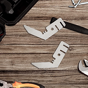 Wenyrich 3'' Double Crossbar Hanger 4Pcs Pipe and Drape,Wedding Valance Hanger for Backdrop Portable Curtain Stand Parties