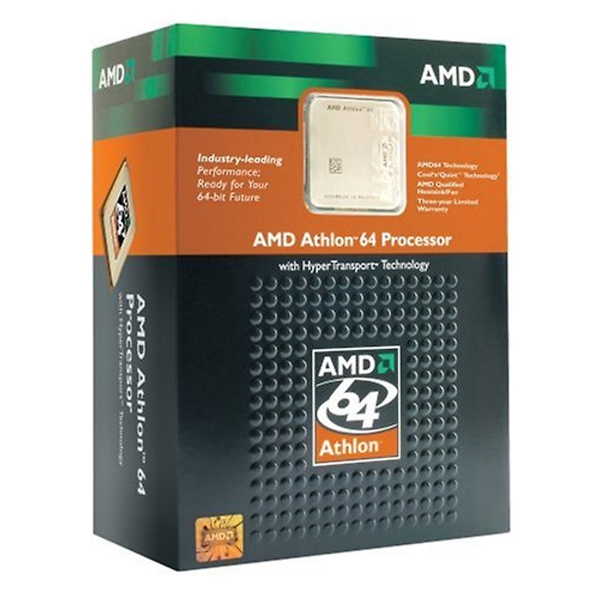 AMD Athlon 64 Processor 3200+ Socket 939 (ADA3200BPBOX)