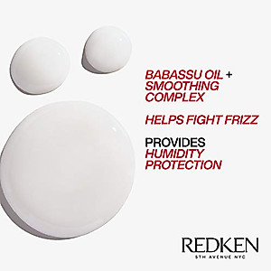 Redken Frizz Dismiss Smooth Force | For Frizzy Hair | Lightweight Smoothing Lotion Spray Detangles & Protects Against Frizz | Sulfate Free | 6.8 Fl Oz (Pack of 1)