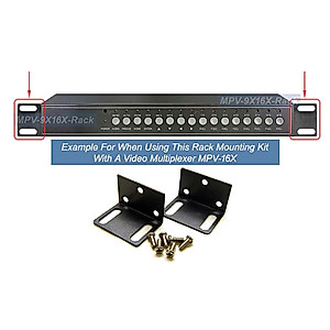 Premium 19 inch 1U Rack Mounting Ears with Screws