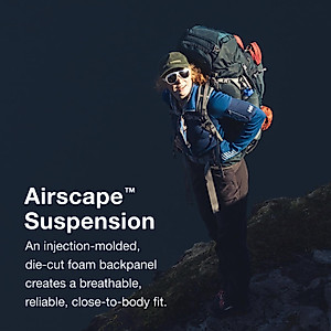 Osprey Ariel Plus 70 Women's Backpacking Backpack, Night Jungle Blue, X-Small/Small