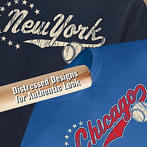 J2 Sport Atlanta Baseball T-Shirt – Men & Women Short Sleeve T Shirt Tee Tshirt