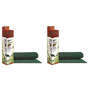 (2 Pack) Zilla Terrarium Liner, 125G, Green (17.25 x 71 Inches)