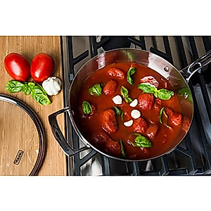 Viking Culinary Contemporary 3-Ply Stainless Steel Cookware Set, 10 Piece, Dishwasher, Oven Safe, Works on All Cooktops including Induction