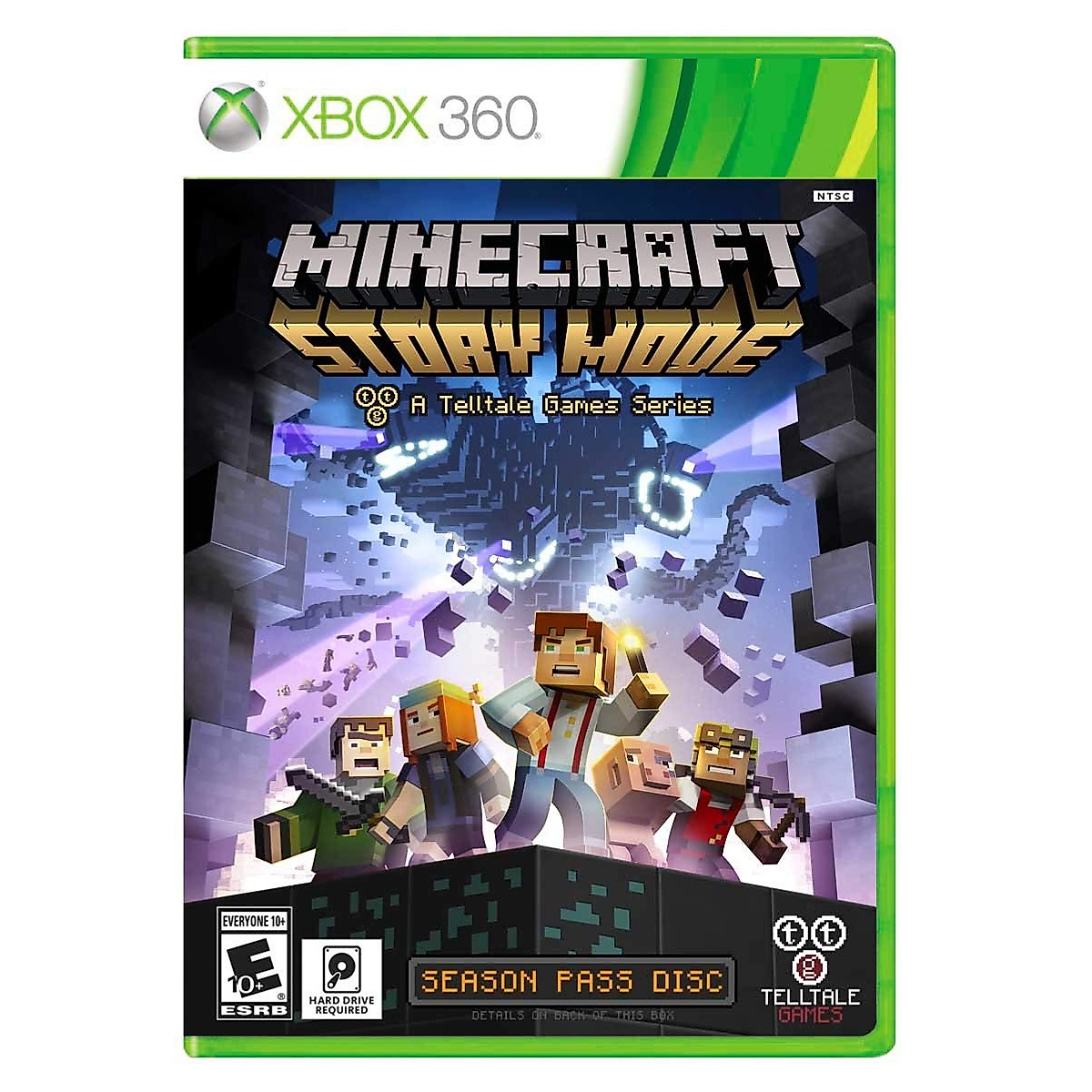 Minecraft: Story Mode - Season Disc - Xbox 360 (Renewed)