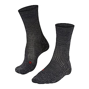 FALKE Men's Stabilizing Wool Running Socks, Crew, Medium Cushion, High Protection, Breathable Quick Dry, Merino Wool, 1 Pair