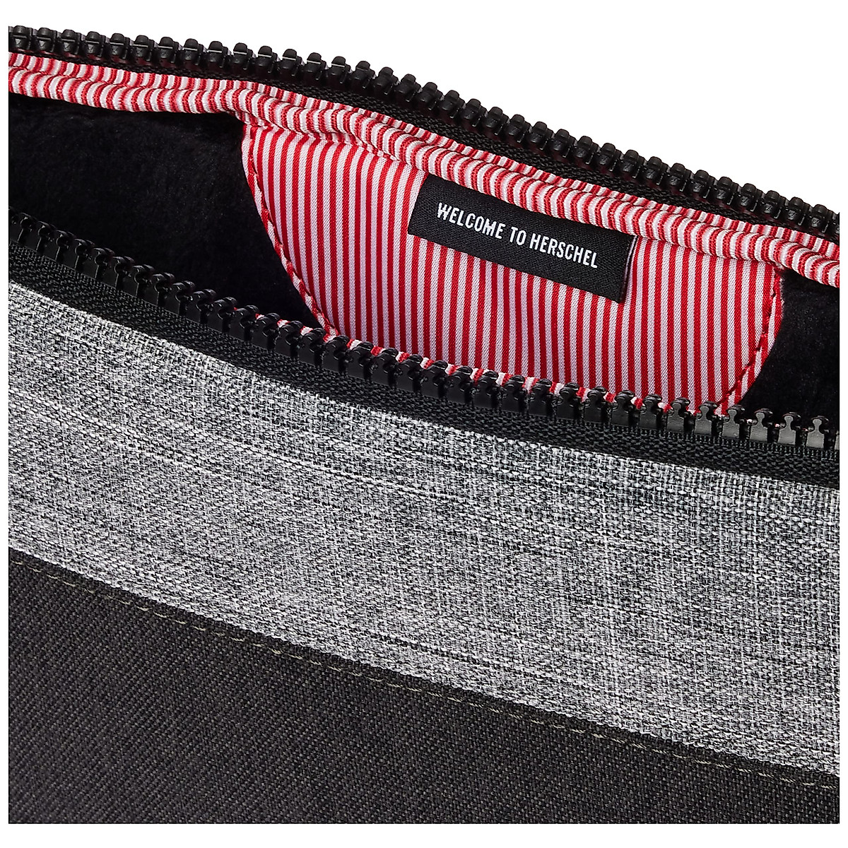 Herschel Anchor Sleeve, Black/Raven Crosshatch, 8.18"(H) x 12.28"(W)