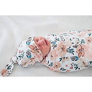 Copper Pearl Large Premium Knit Baby Swaddle Receiving Blanket Autumn