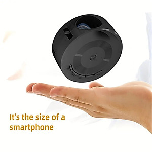 1080P New Mini Projector With Stereo Speaker - Portable Video Projector - Smart Projector With Multifunction - Video Projector For Indoor & Outdoor Use