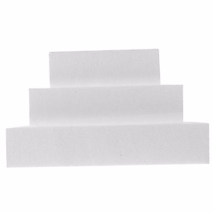 Mikinona 3pcs Foam Cake Model To Rotate Square Baking Tools