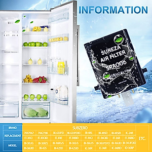 Upgraded 7042798 7007067 Subzero Air Purification Cartridge Replacement Refrigerator Filter - 6 Months Warranty (7007067 * 1Pice)