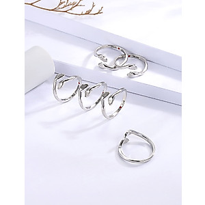 Sariel Hug Ring for Daughter Mom Inspirational Mother's Day Birthday Christmas Gifts Jewelry for Teens Women (I am with you ALWAYS)