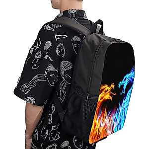 Custom Name Backpack - Personalized Photo Bookbag for Girls Kids Men Womens - Customize Travel Backpacks, One Size