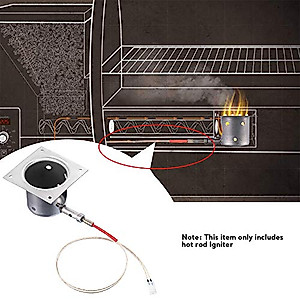 QuliMetal Replacement Hot Rod Ignitor Kit for Traeger Wood Pellet Grills, Traeger Replacement Parts Hot Rod/Grill Igniter - 2 Sets of Durable Hot Rod Ignitor with 2 Fuses