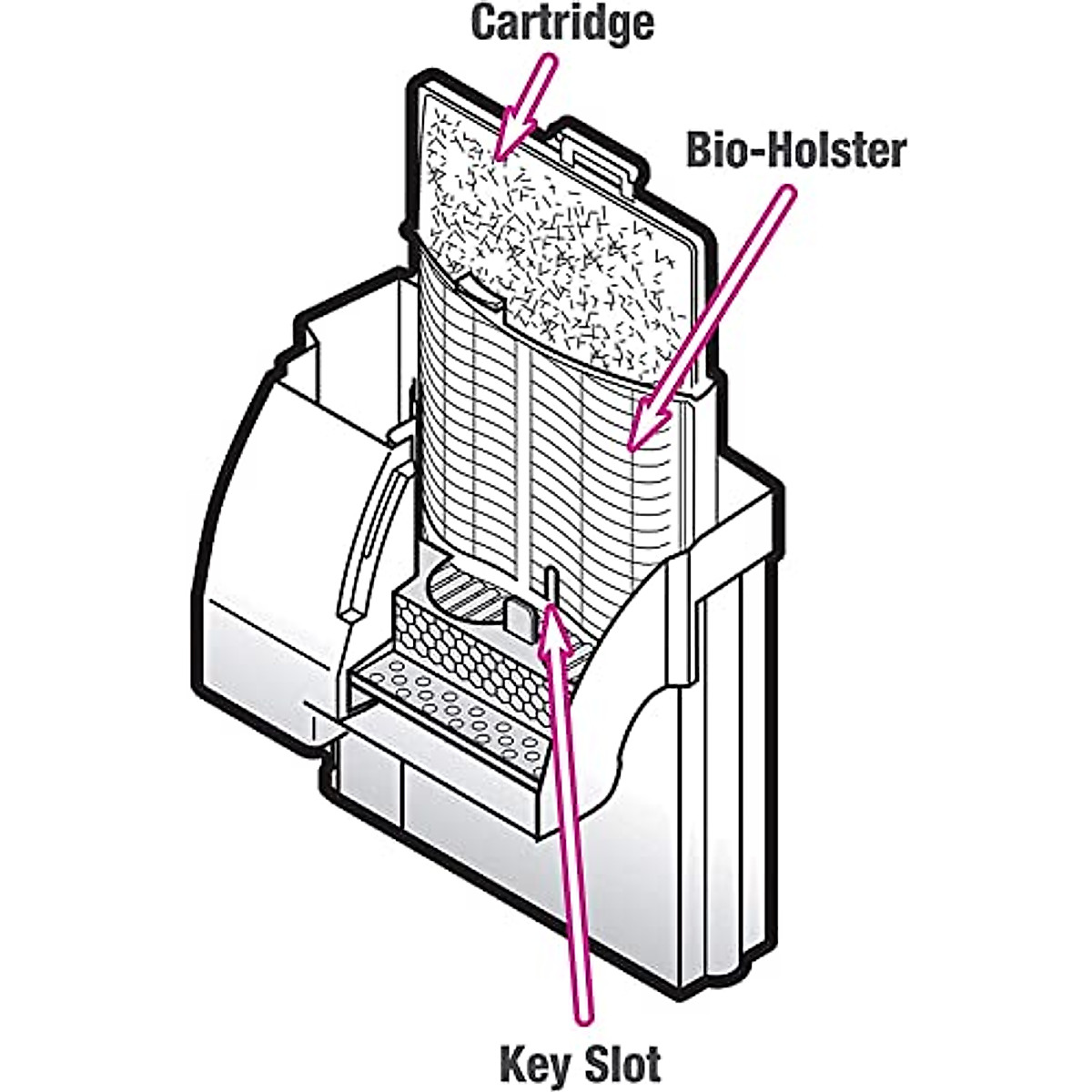 Aqueon 12 Pack of Replacement Filter Cartridges, Large, for QuietFlow Aquarium Filters