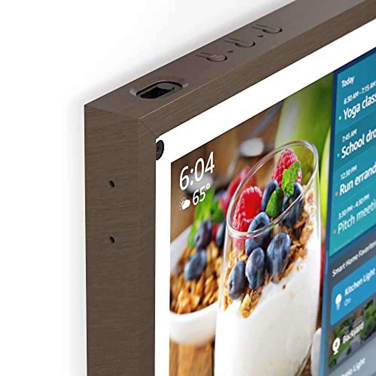 Echo Show 15 Bundle. Includes Echo Show 15 | Full HD 15.6" smart display with Alexa and Fire TV built in, Remote, and Frame included