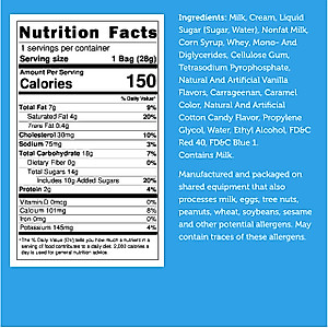 Arctic Farms Freeze Dried Ice Cream that Does Not Melt (Cotton Candy - Pink)