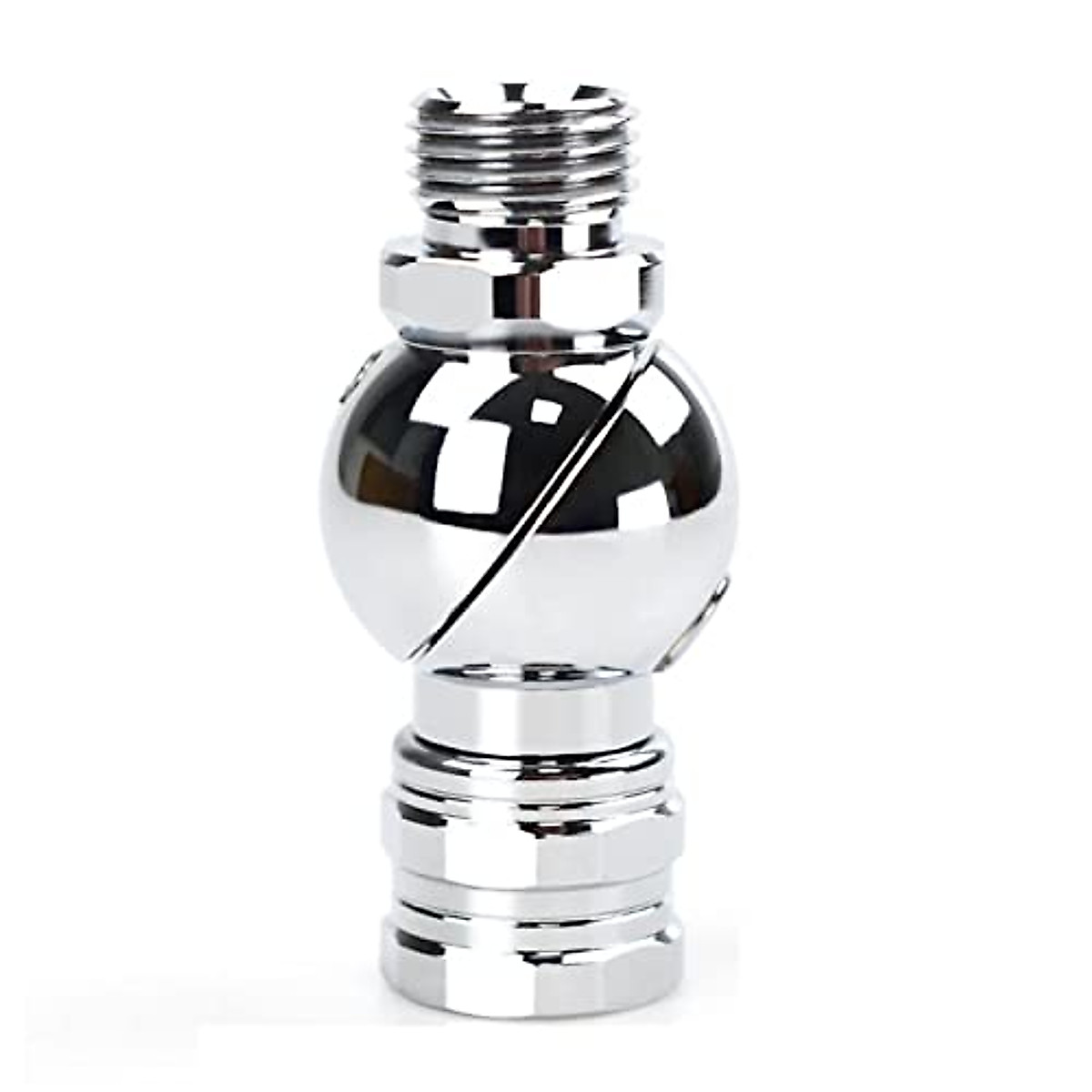 Garden Hose Connector 360° Rotation Adjustable Diving Control Valve Oxygen Tank Control Valve Diving Breathing Valve Configuration