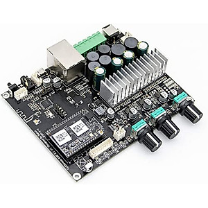 Subwoofer Amplifier Board, Arylic WiFi & Bluetooth 5.0,50W2 Stereo Pair + 100W Sub Class D Stereo Amplifier,Multiroom/multizone Home Audio Amplifier Board for DIY Speaker-Up2stream Amp 2.1