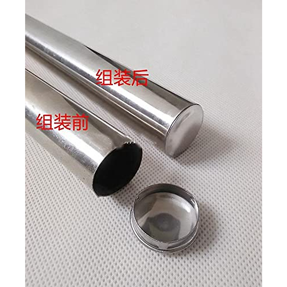 Round Head Plug Tube Pipe Fittings 32MM external diameter Pipe plug cover cap Stainless steel internal diameter 28.5mm 20pcs