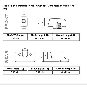 Trijicon GL601-C-600836 Night Sight,HD XR Orange Front Outline