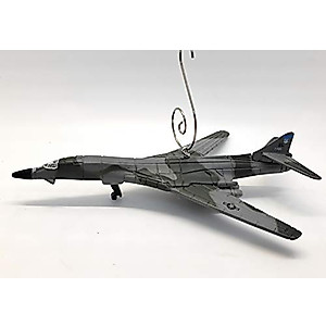 Christmas Ornament for Rockwell B1-B B-1 Lancer Jet Aircraft Airplane Green Gray