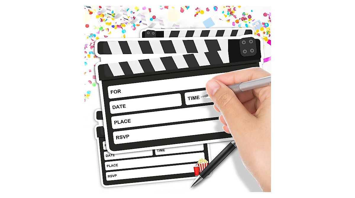 30 Movie Party Invitations - Perfect for Any Celebration