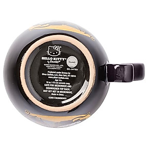 Silver Buffalo Sanrio Hello Kitty Halloween Loop Handle Ceramic Mug, 15.9 ounces