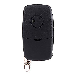 OCPTY 1 X Flip Key Entry Remote Control Key Fob Transmitter Replacement for Audi A4 A4 Quattro A6 A6 Quattro A8 A8 Quattro Allroad Quattro Cabriolet 4D0837231P 4 Buttons