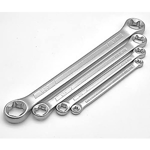 NACHEE 4 Piece TRX-Star E-Torx Box Wrench Set, E6 E8 E10 E12 E14 E18 E20 E24 Torx Tork Set