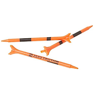 Zero Friction Ladies Compression-Fit Synthetic Golf Glove (2 Pack with Free Pack of tees), Universal Fit One Size, White/White