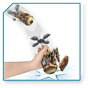 Mega Construx Halo Operation Bronze Cobra Drop Pod Micro Action Figure Building Set