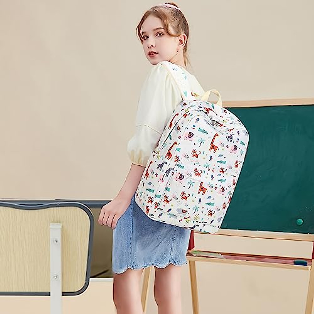 CAMTOP Kids Backpack Preschool Kindergarten Bookbag Toddler School Bag for Boys and Girls