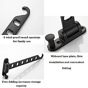 Wall Mounted Clothes Drying Rack Laundry Drying Rack Wall Mount Drying Rack Clothing For Laundry Collapsible Space Saver Clothes Rack Retractable Dryer Racks ( Color : White A , Size : 29*10.7*2.8cm )