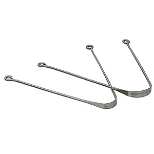 Steel Tongue Cleaner Set of 2, Relief From Bad Breath, Oral Hygiene
