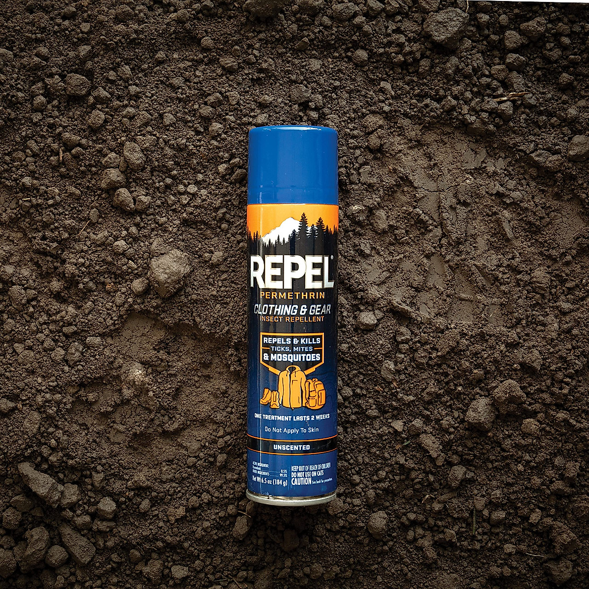 Repel Permethrin Clothing & Gear Insect Repellent, Use on Outdoor Gear, Tents and Sleeping Bags, Repels Mosquitoes, Ticks, Mites, (Aerosol Spray) 6.5 fl Ounce