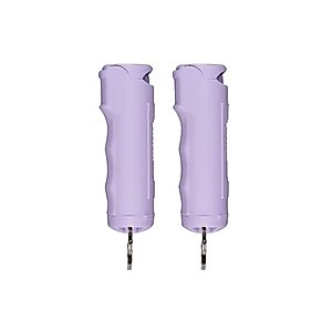 SABRE Pepper Spray with Fast Flip Top, Maximum Police Strength OC Spray, Key Ring for Easy Carry and Fast Access, Finger Grip for More Accurate and Faster Aim, 0.54 fl oz, Secure and Easy to Use