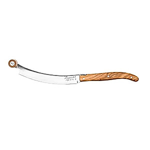Laguiole Style de Vie Cheese knives, Luxury Line, 3 pieces, Olive Wood, in giftbox